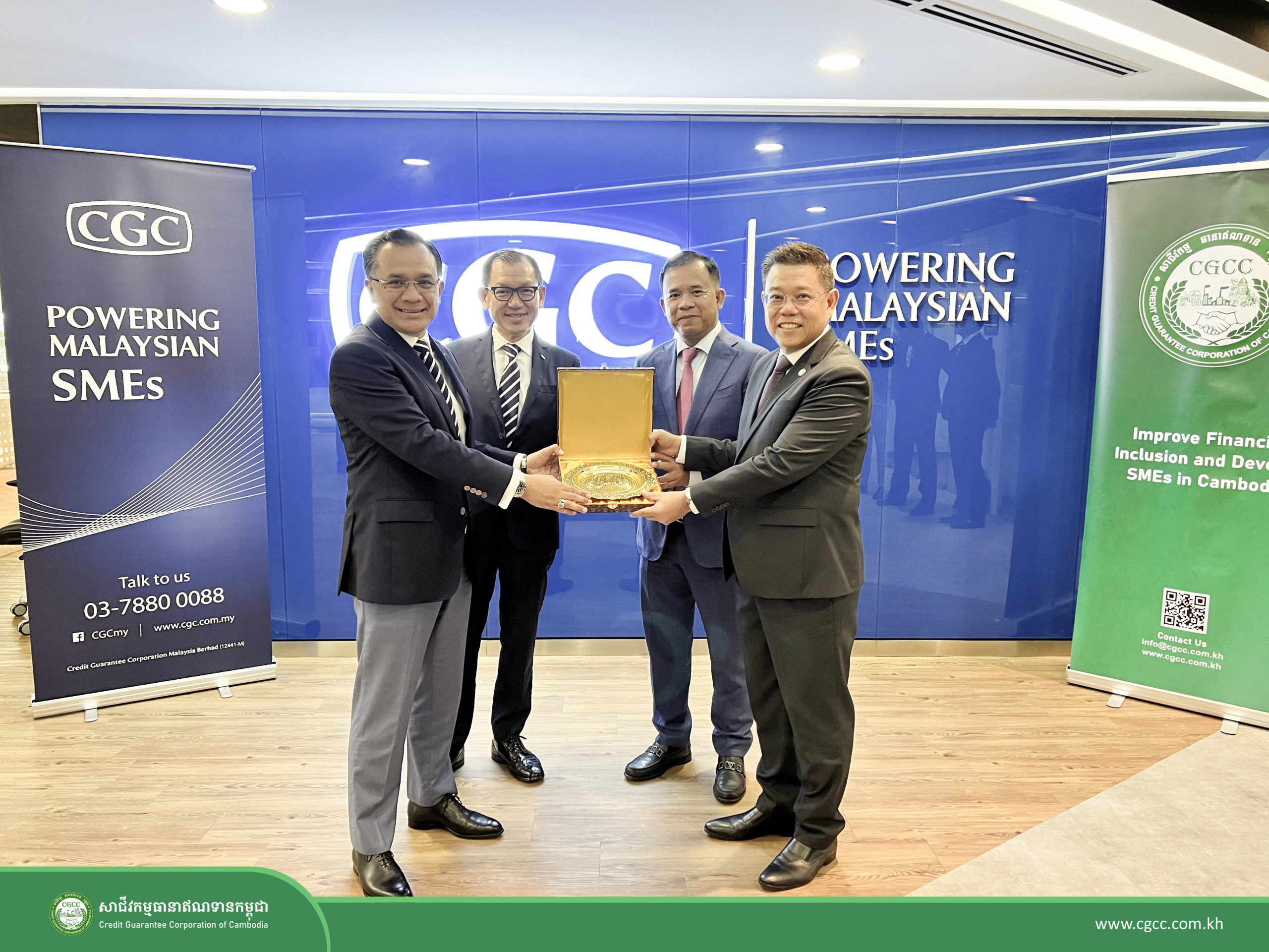 CGCC And CGC Malaysia Signed A MOU To Collaborate On Credit Guarantee